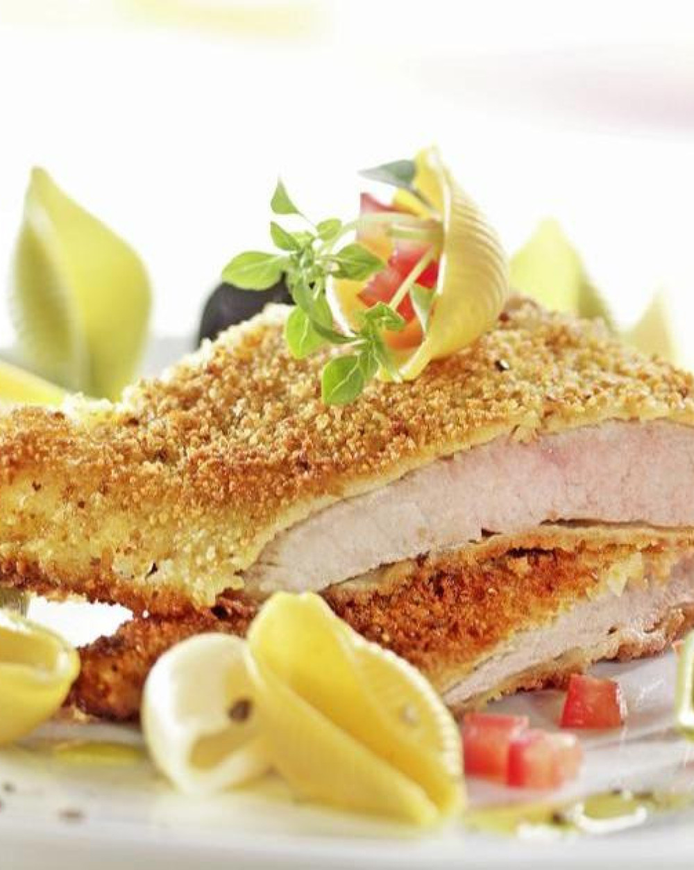 Escalope de Veau panée | La cochon'ail