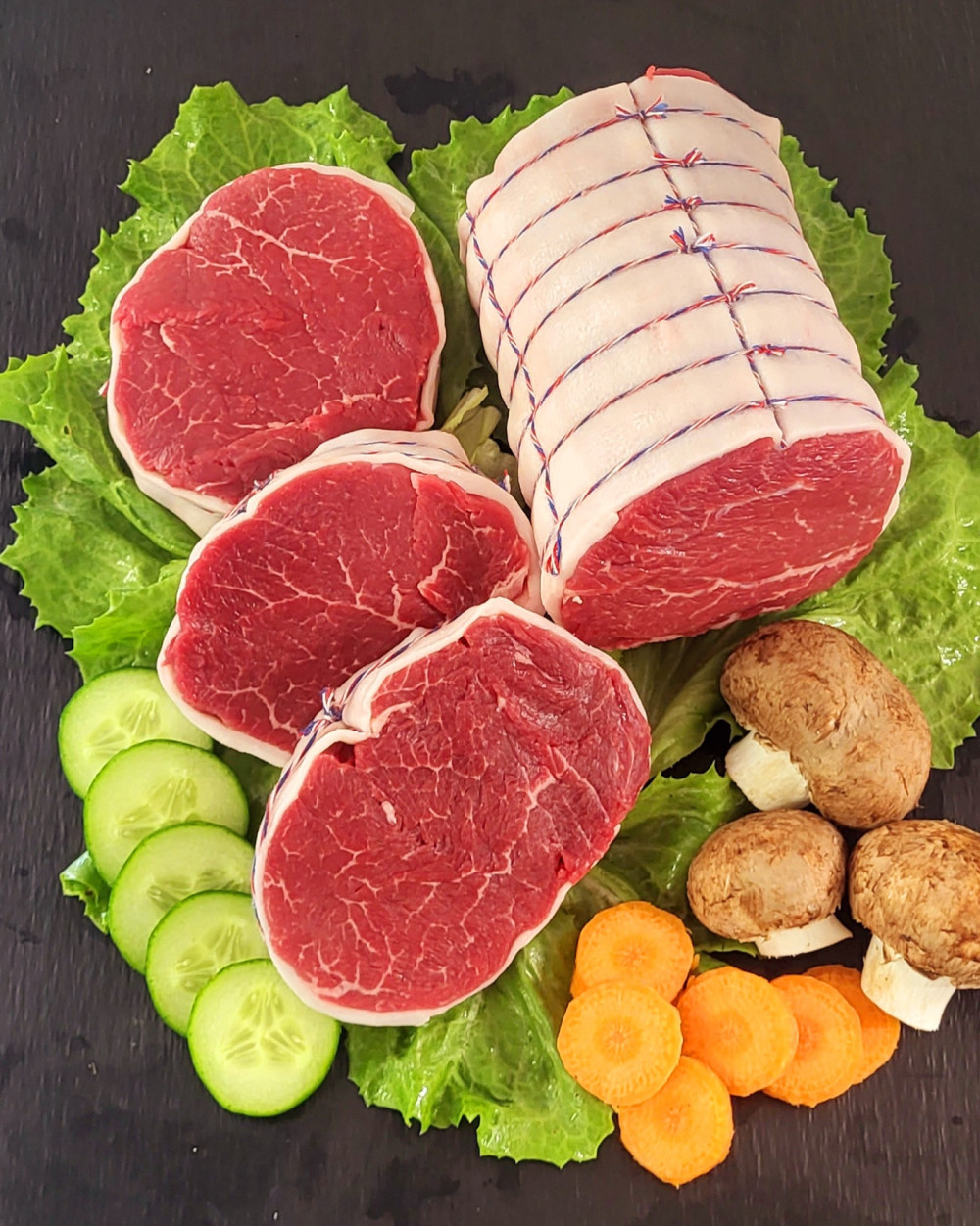 Tournedos dans filet de boeuf | La cochon'ail